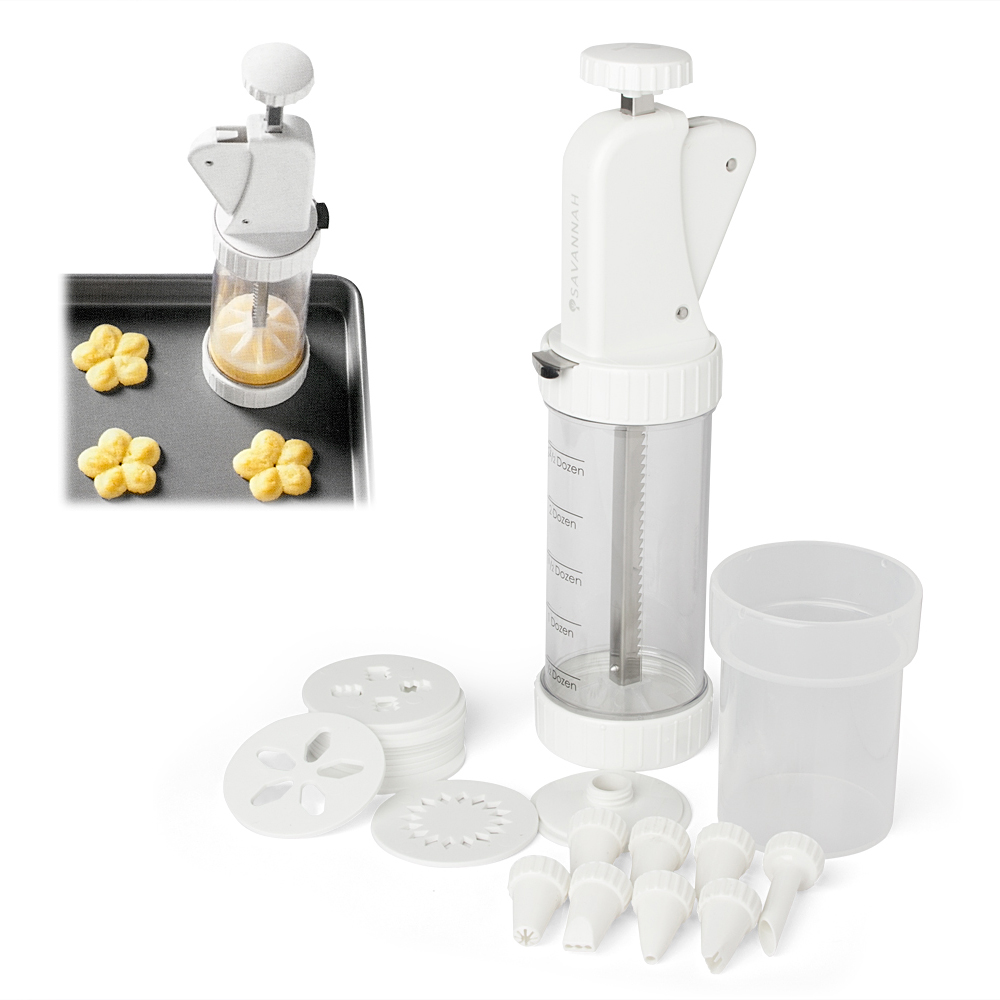 Savannah - Cookie Press & Icing Set | Peter's of Kensington