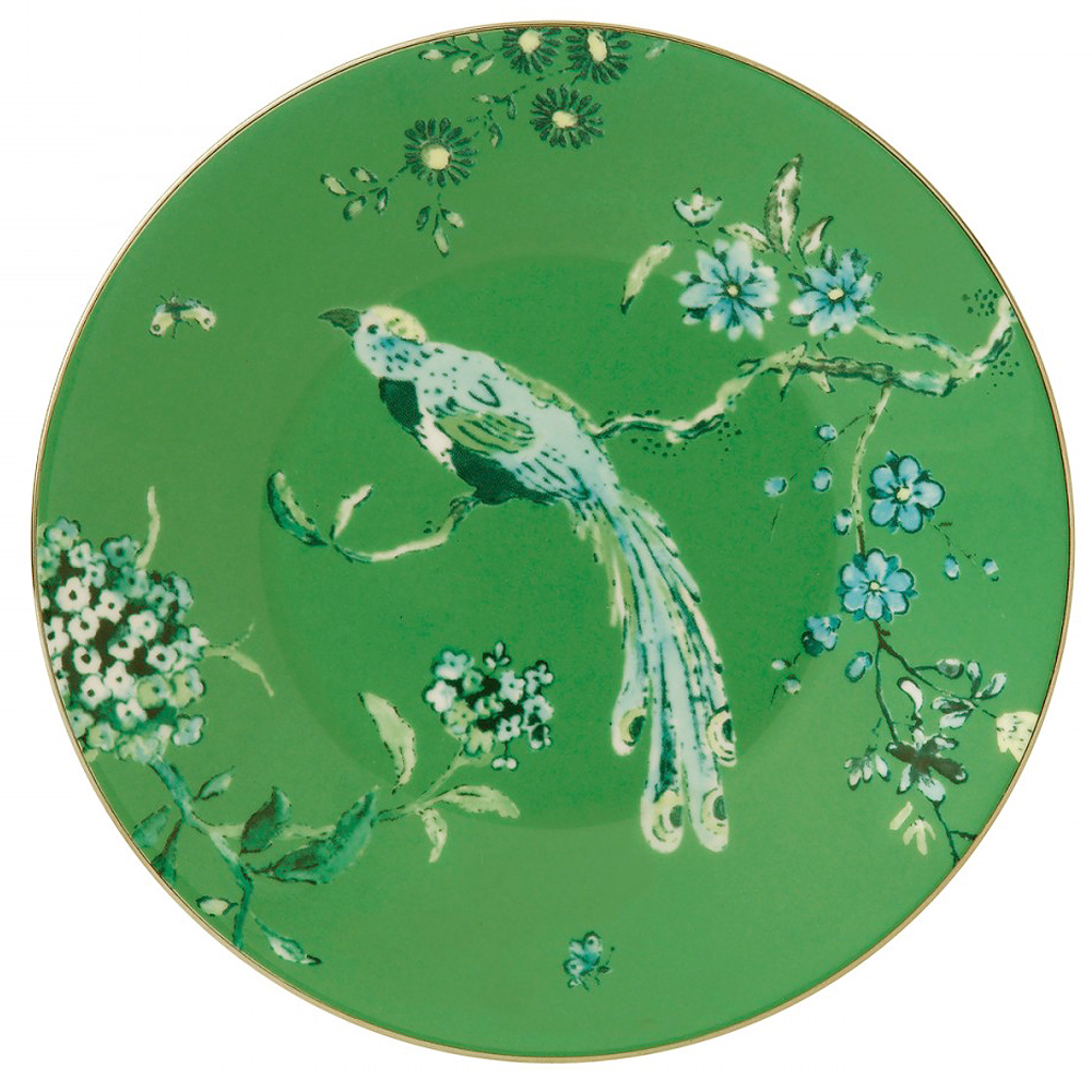 Wedgwood - Jasper Conran Chinoiserie Green Plate | Peter's of Kensington