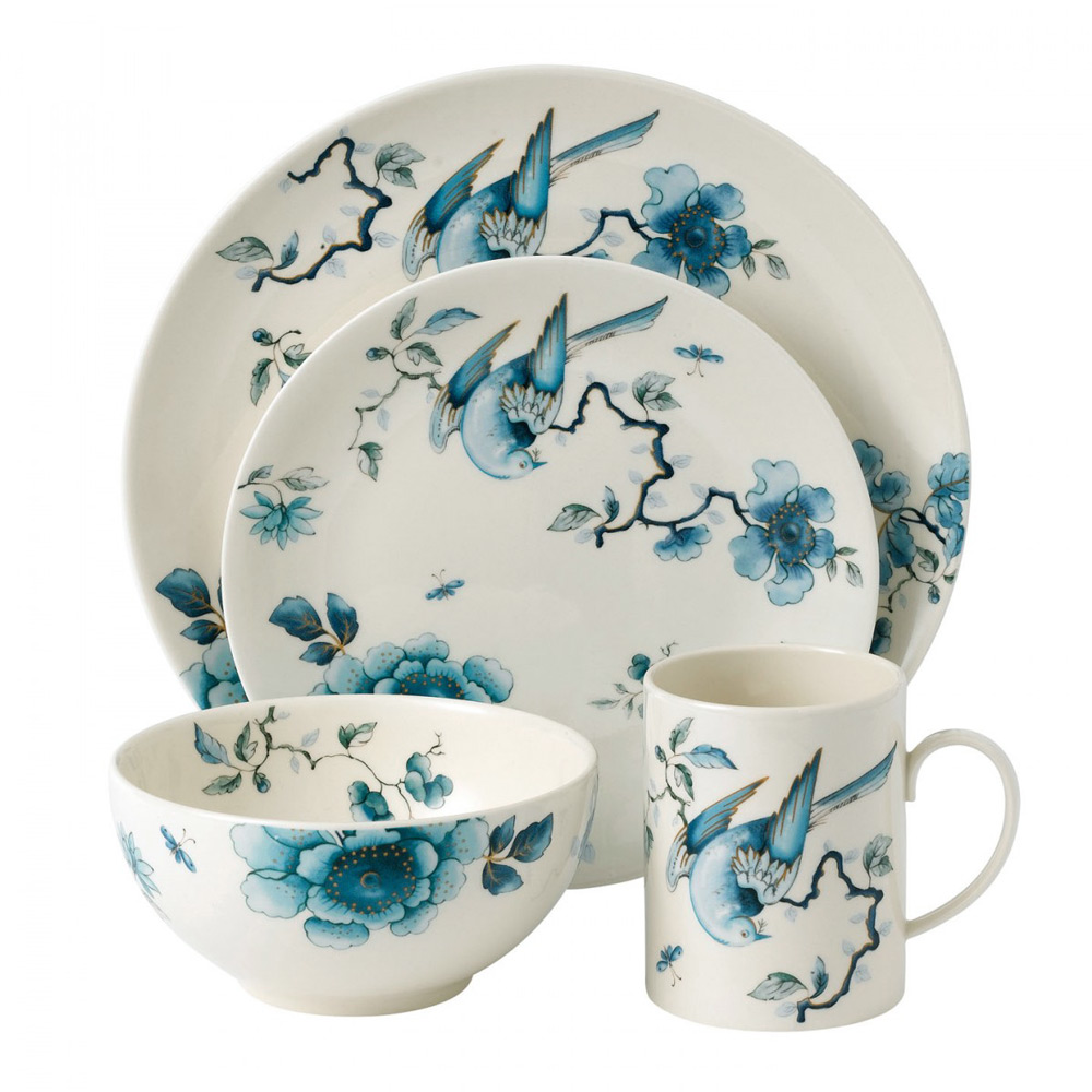 Wedgwood - Blue Bird Dinner Set 16pce | Peter's of Kensington