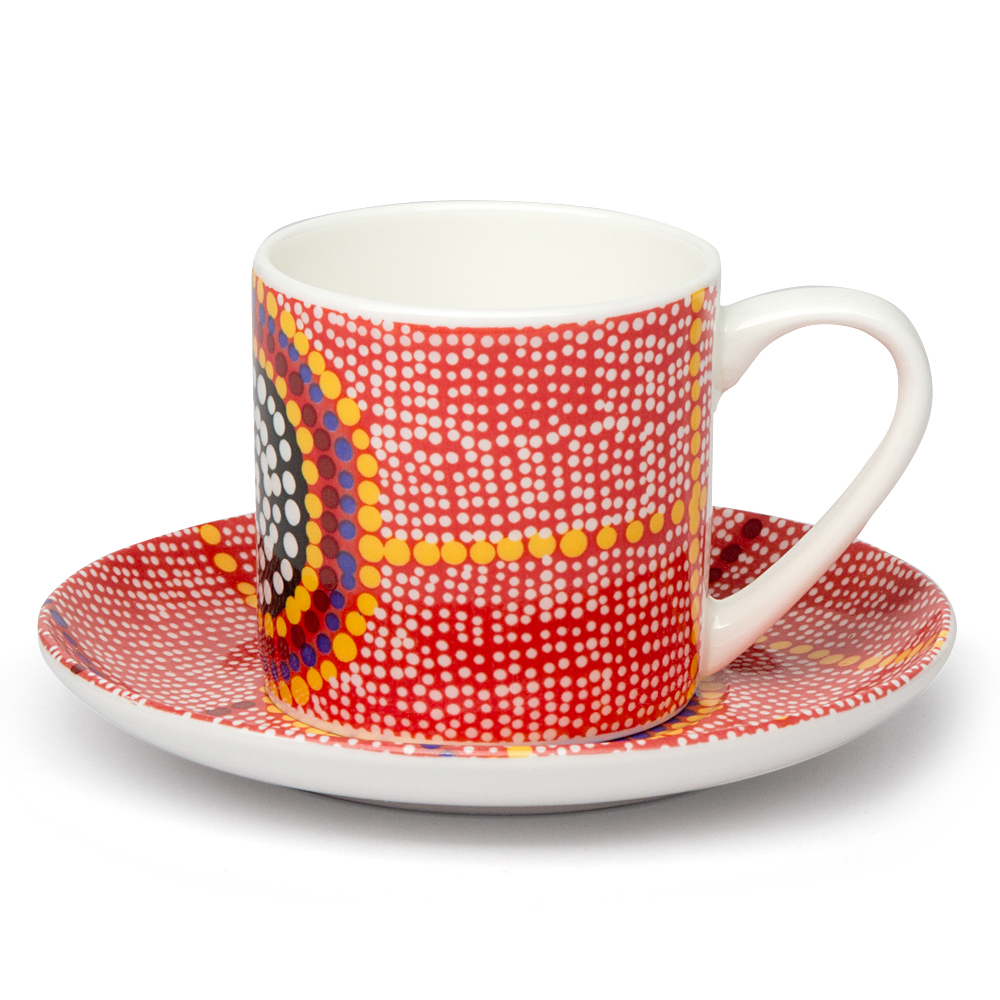 Alperstein - Aboriginal Art Debbie Brown Espresso Set | Peter's of ...