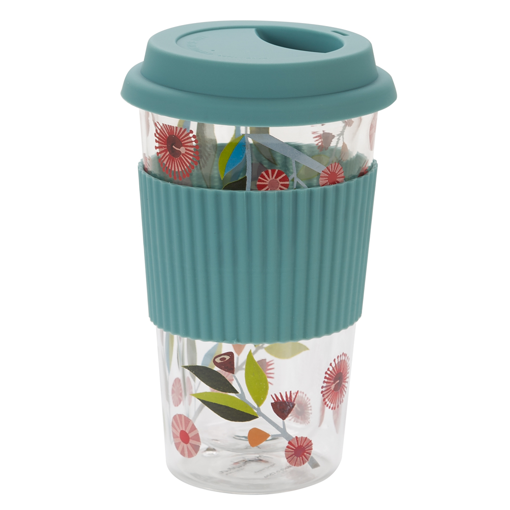 Australiana - Wattle Double Wall Travel Mug | Peter's of Kensington