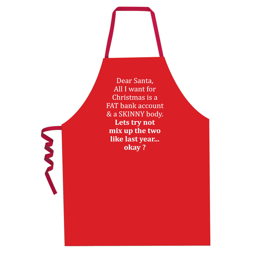 A.Trends - Fat Skinny Christmas Apron | Peter's of Kensington