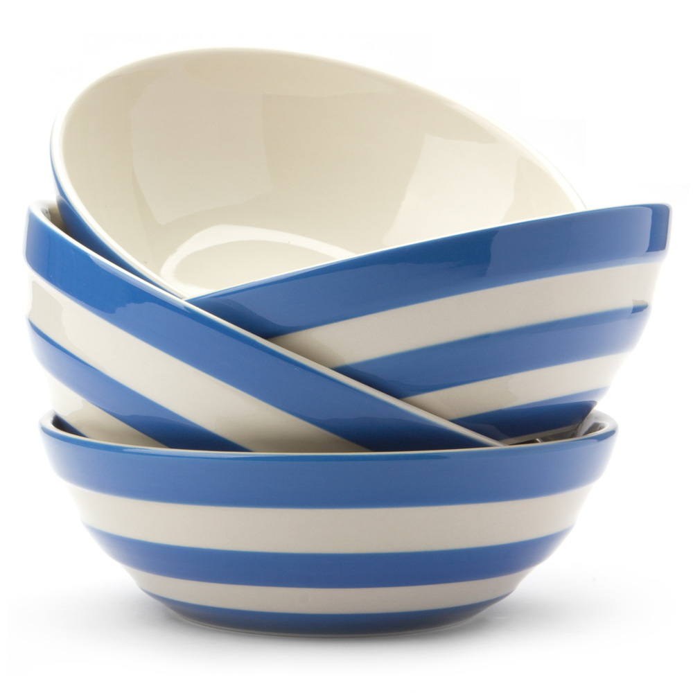 Cornishware - Cereal Bowl Set 4pce | Peter's of Kensington