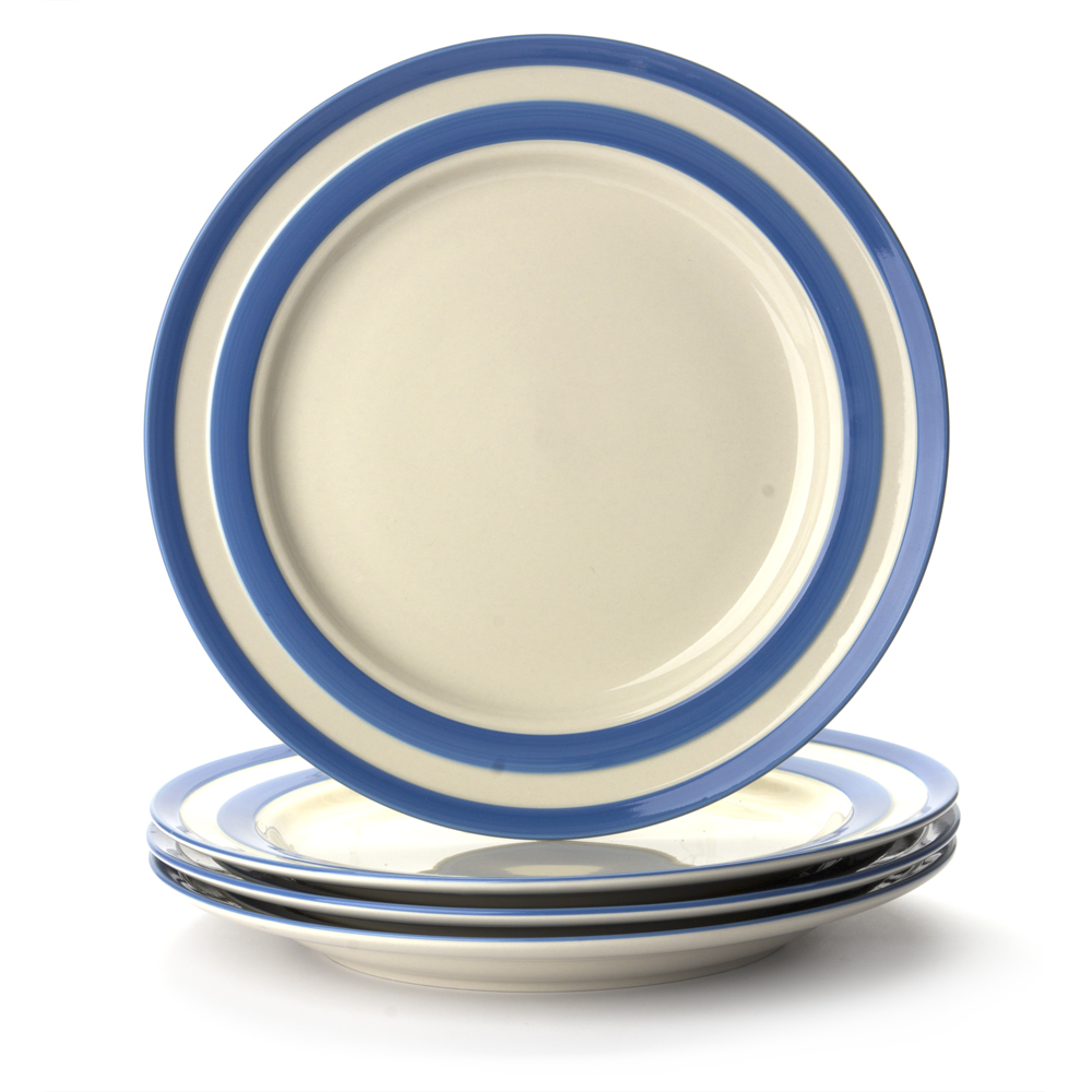 Cornishware - Dinner Plate Set 4pce | Peter's of Kensington