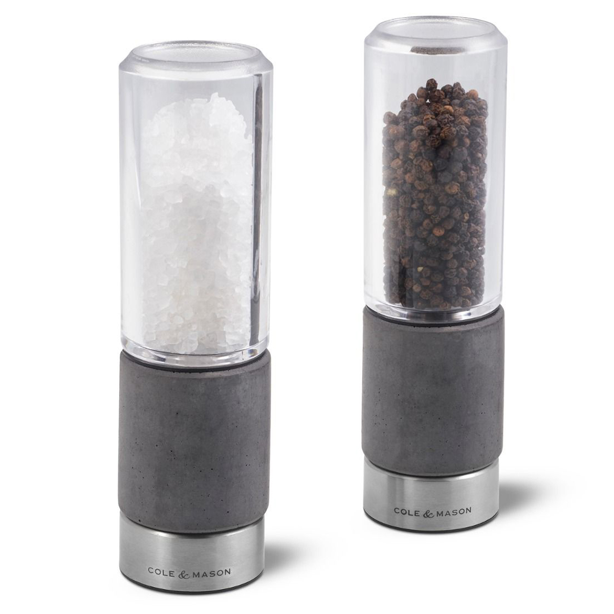 Cole & Mason - Regent Mills Concrete Salt & Pepper Set 2pce | Peter's ...