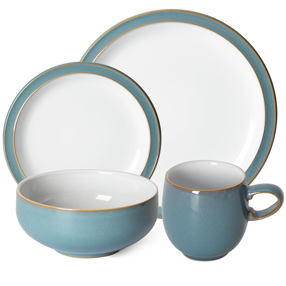Denby - Azure Dinner Set 16pce | Peter's of Kensington