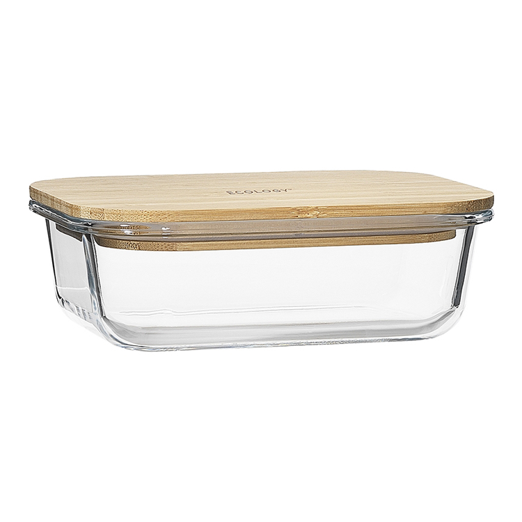 Ecology - Nourish Rectangle Storage With Bamboo Lid | Peter's of Kensington