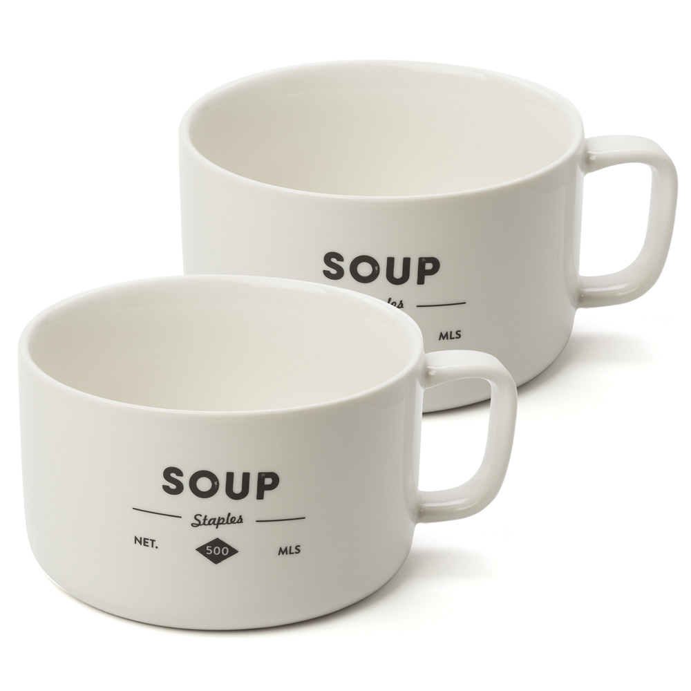 Ecology - Staples Foundry Soup Mug Set 2pce | Peter's of Kensington