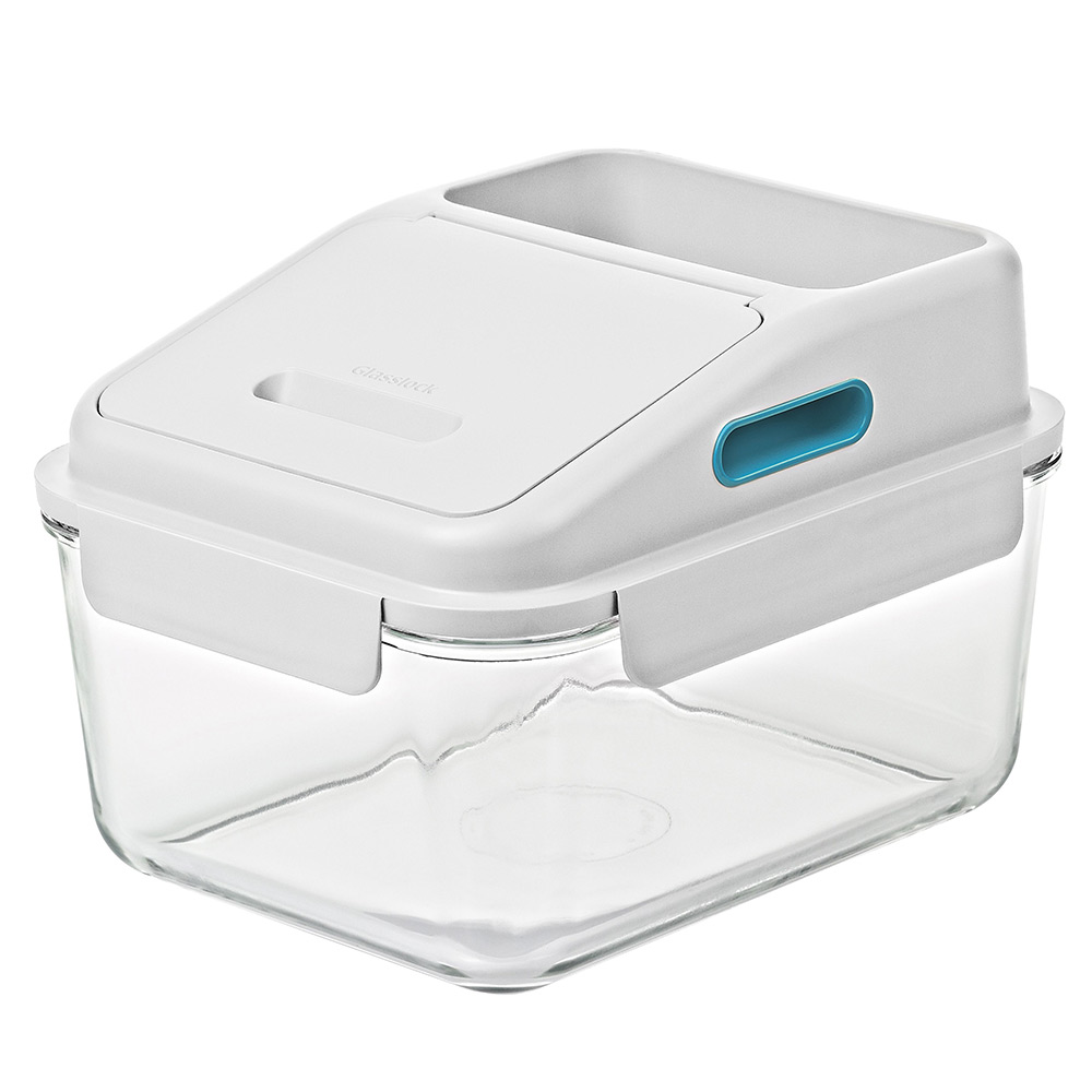 Glasslock - Tempered Glass Rice Container Large 6kg | Peter's of Kensington