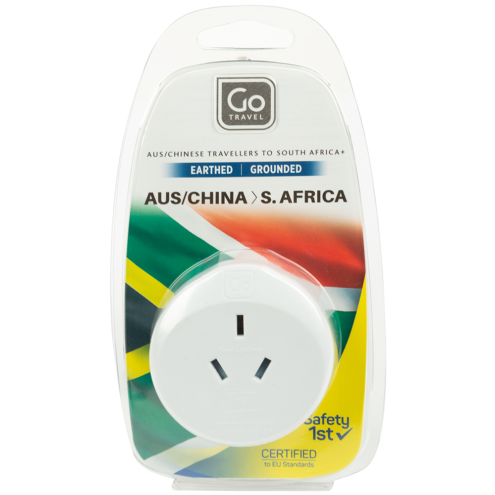 Go Travel - Adaptor Australia for South Africa | Peter's of Kensington