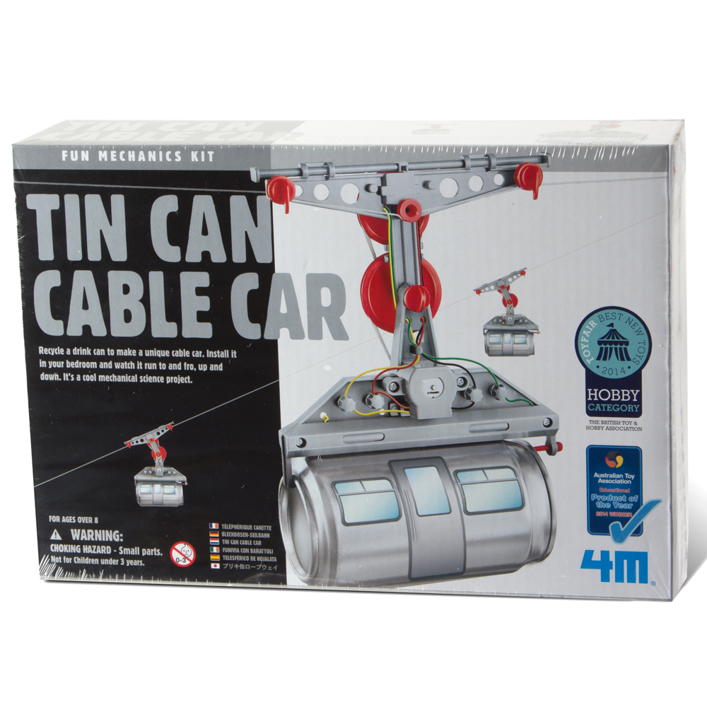 Kidz Labs - Tin Can Cable Car Kit | Peter's of Kensington
