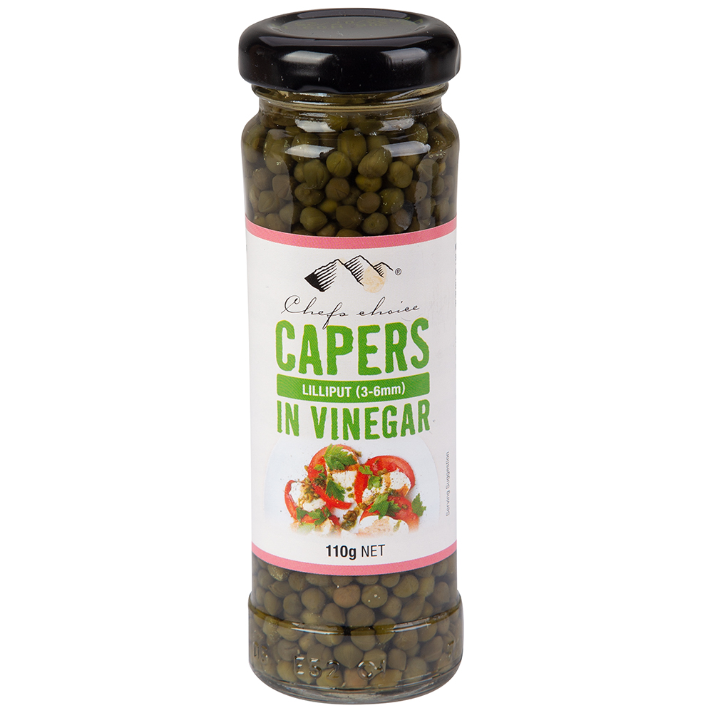 Chef's Choice - Capers Lilliput in Vinegar 110g | Peter's of Kensington