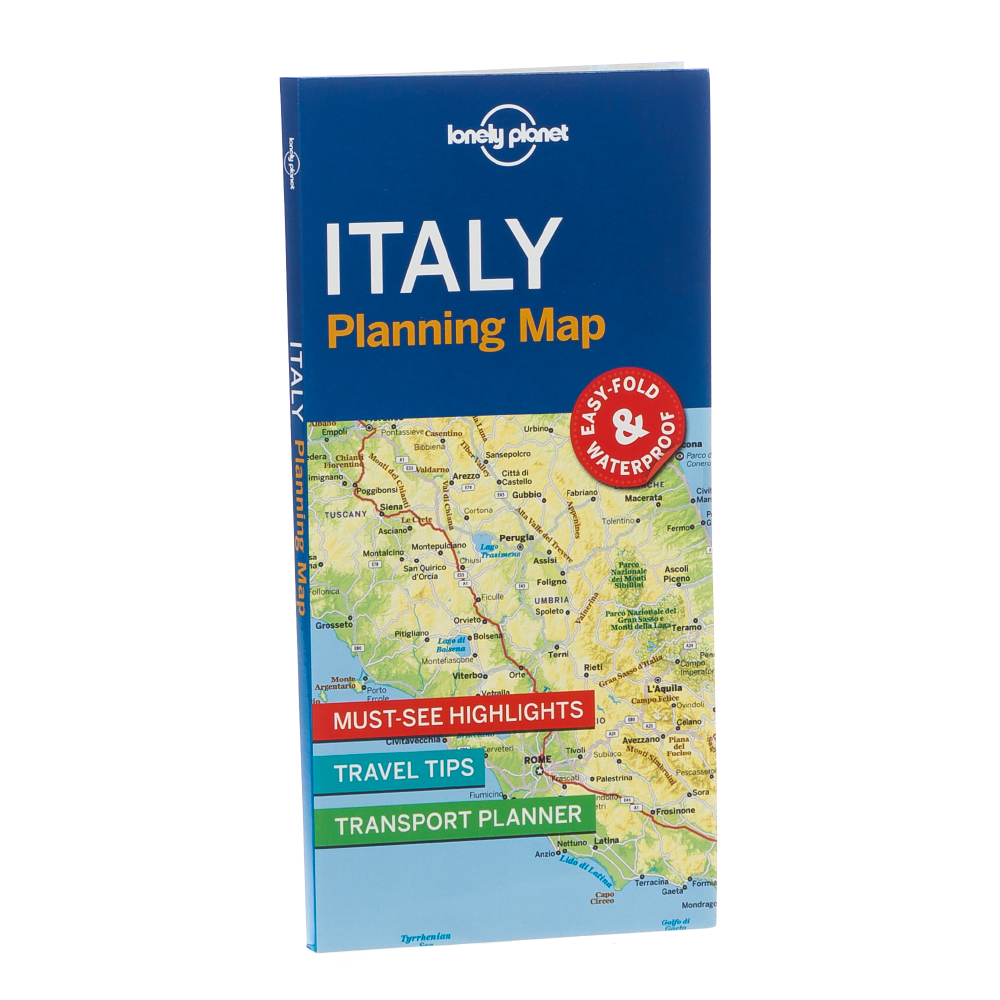 Lonely Planet - Italy Planning Map | Peter's of Kensington