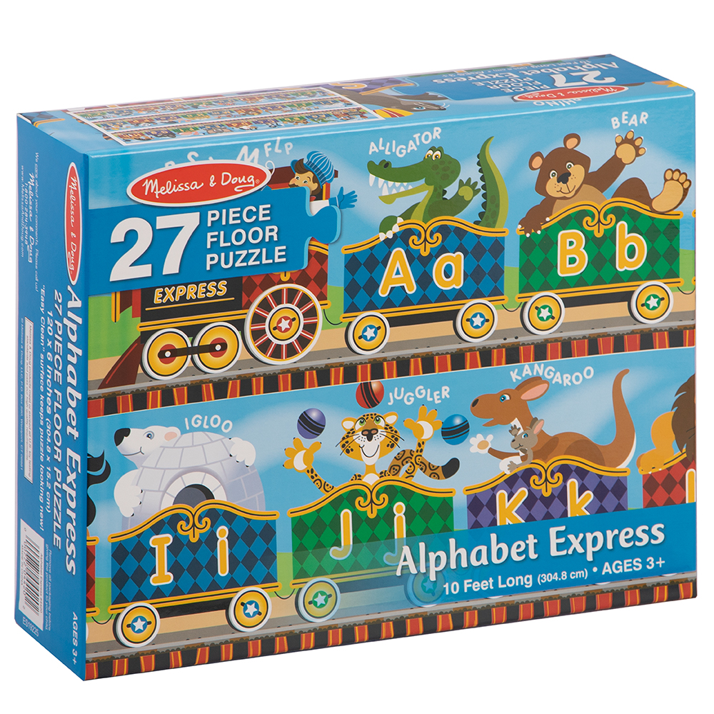 Melissa & Doug - Alphabet Express Floor Puzzle 27pce | Peter's of ...