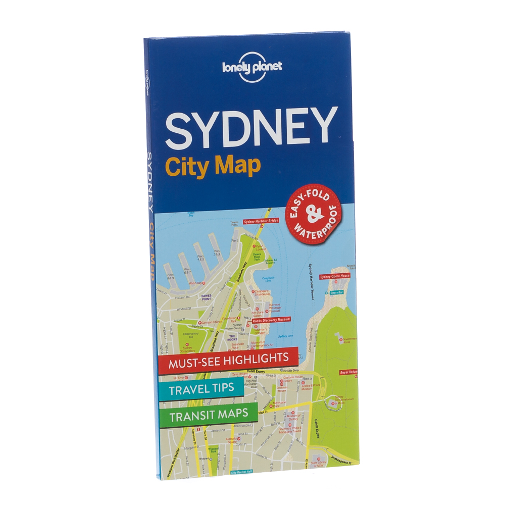 Lonely Planet - Sydney City Map | Peter's of Kensington