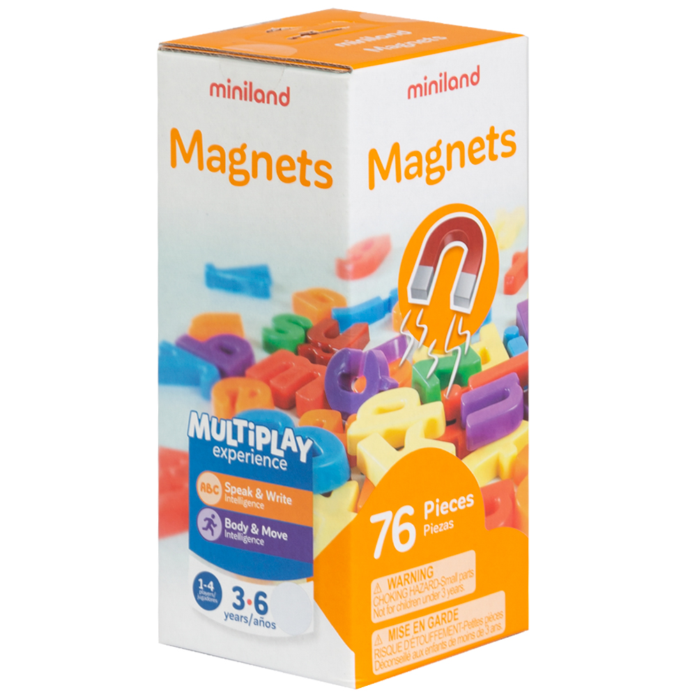 Miniland - Magnetic Letters Set 76pce | Peter's of Kensington