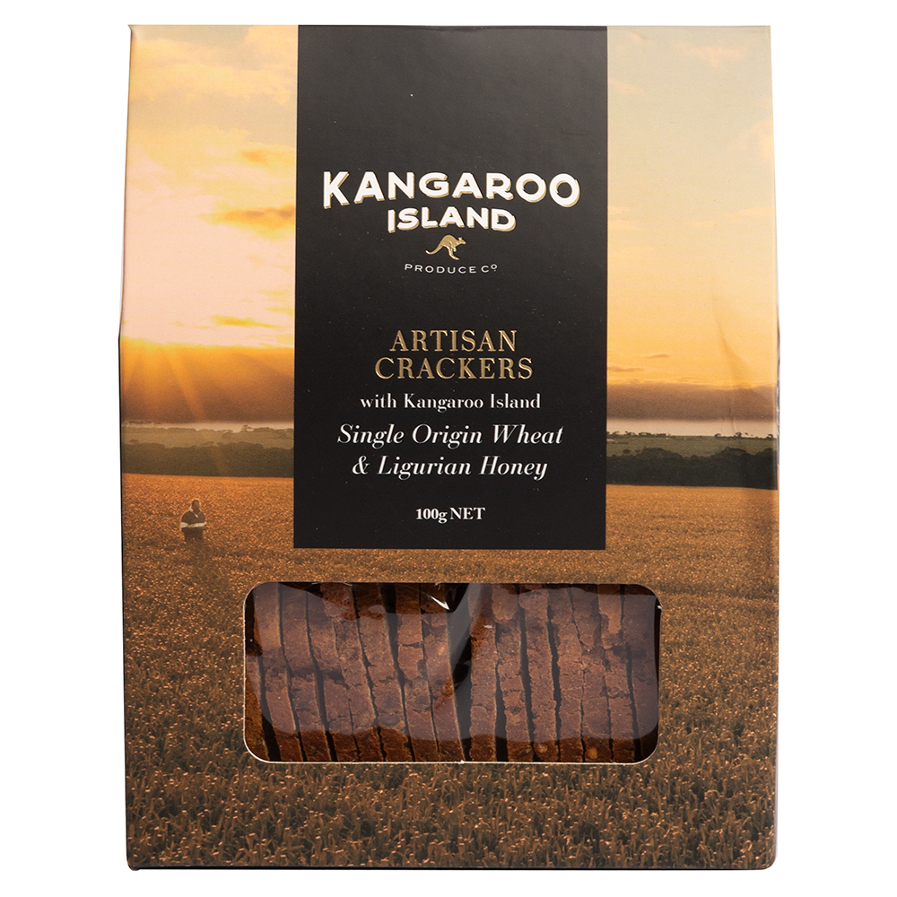 Kangaroo Island - Artisan Crackers w/ Wheat & Honey 100g | Peter's of ...