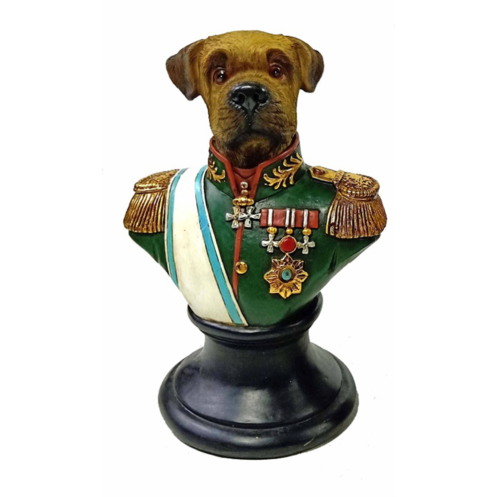 Luxe By Peter's - Boxer Resin Statue 21cm | Peter's of Kensington