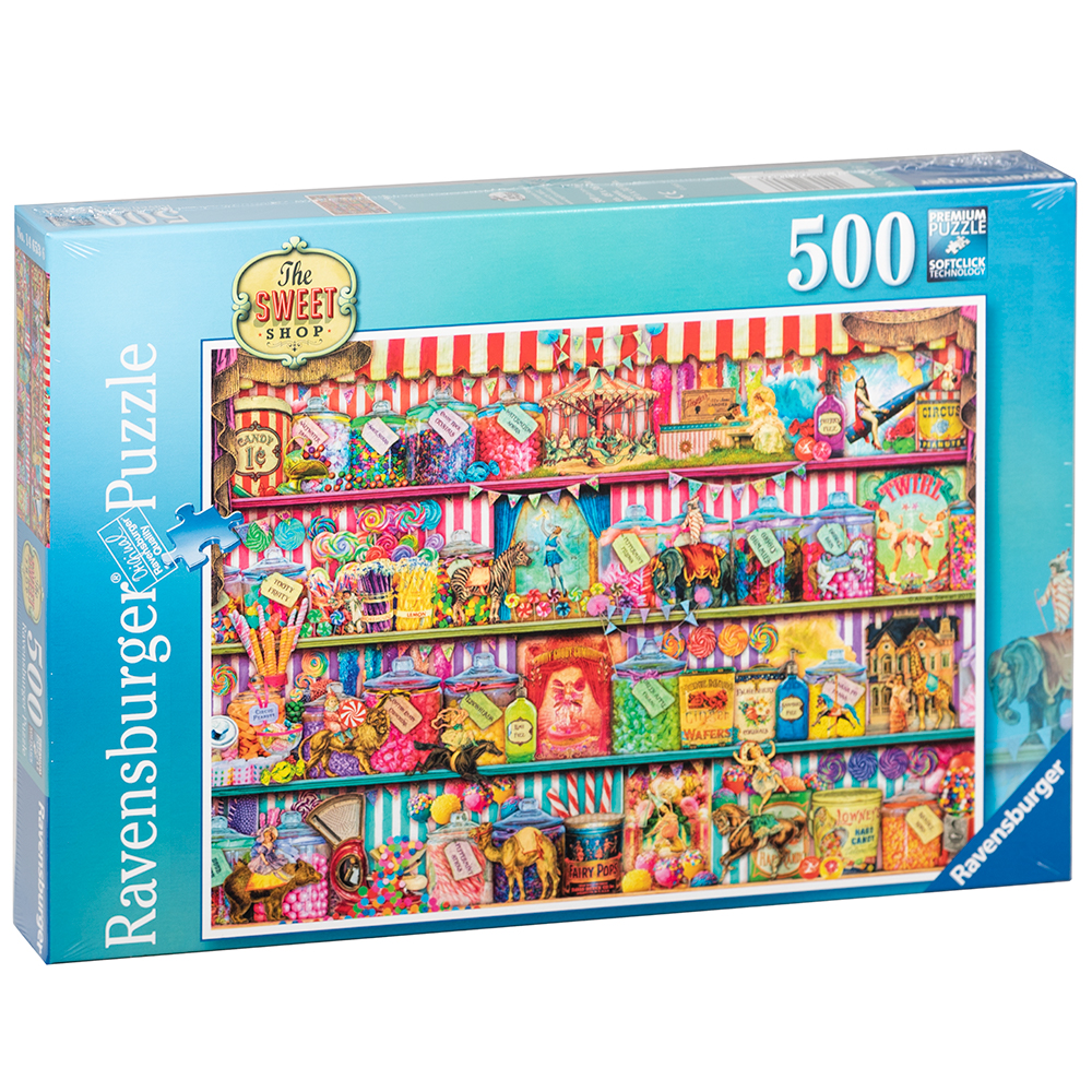 Ravensburger - The Sweet Shop Puzzle 500pce | Peter's of Kensington