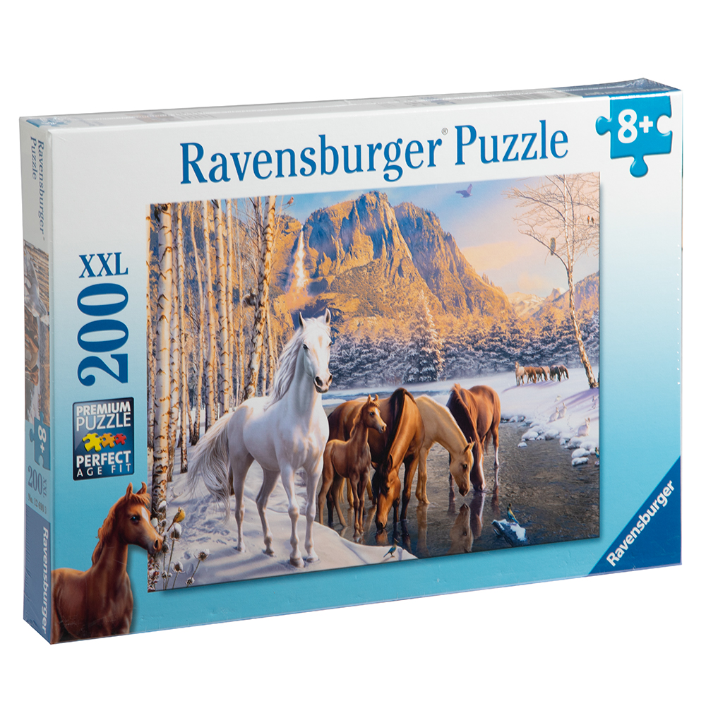Ravensburger - Winter Horses Puzzle 200pce | Peter's of Kensington