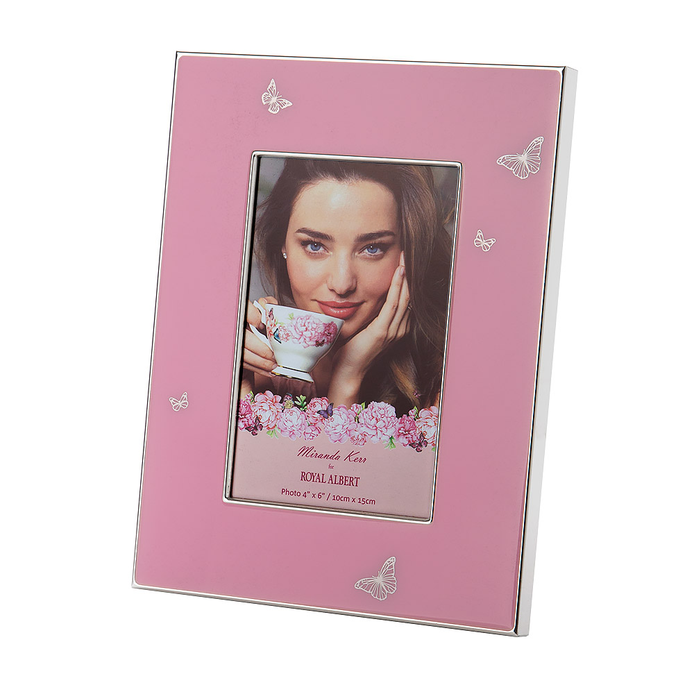 Royal Albert - Miranda Kerr Gifts Pink Frame 10x15cm | Peter's of ...