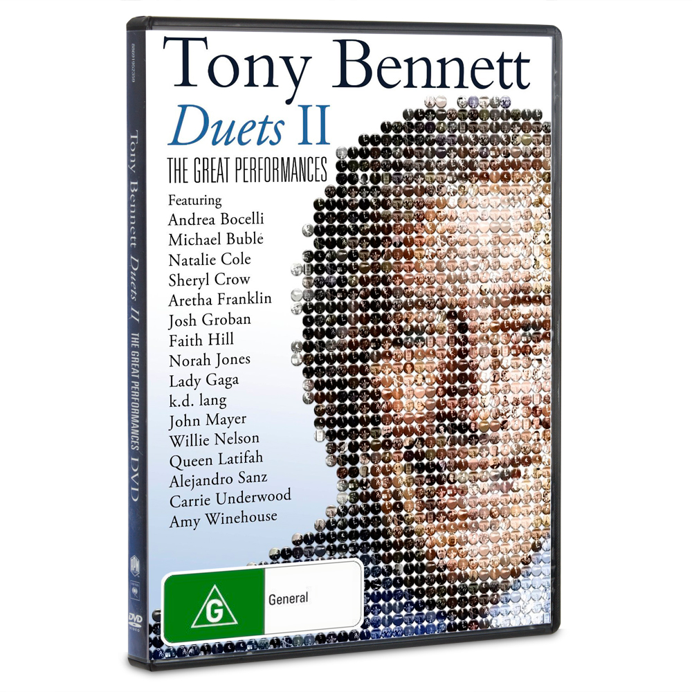 Sony - DVD Tony Bennett Duets II: The Great Performances | Peter's of ...