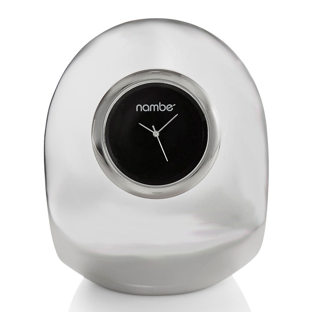 Nambe - Cobra Desk Clock | Peter's of Kensington