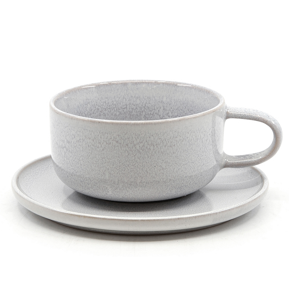 S & P - Relic Tea Cup & Saucer Mist 260ml / 15cm | Peter's of Kensington