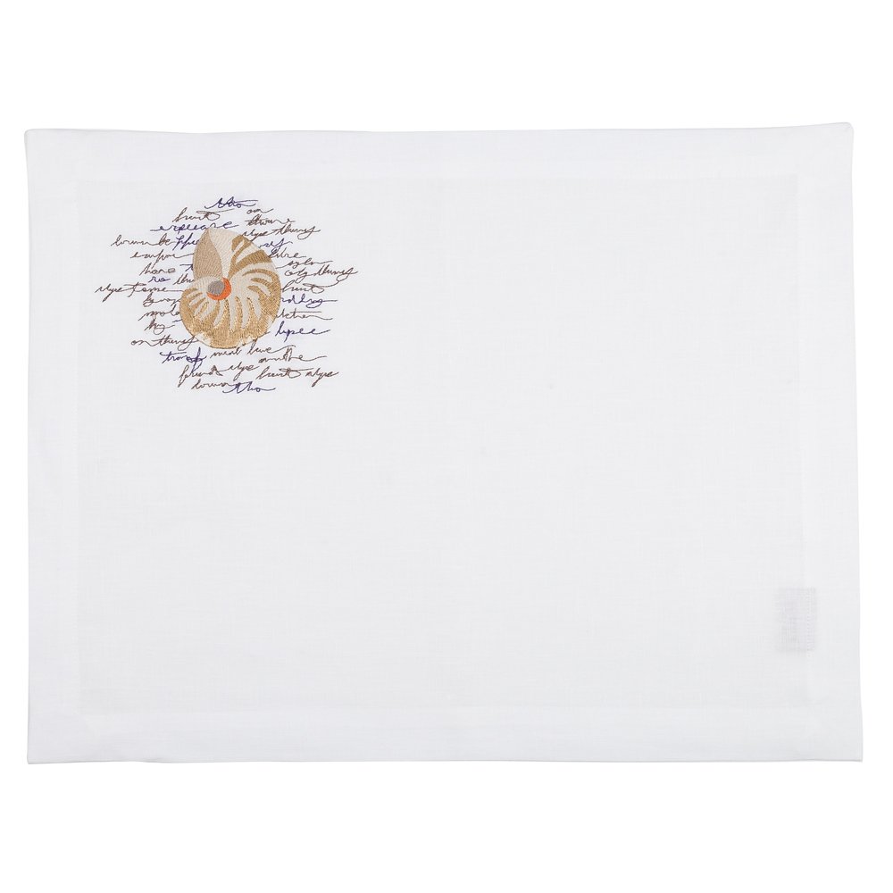 Serenk - Nautilus Poem Placemat | Peter's of Kensington