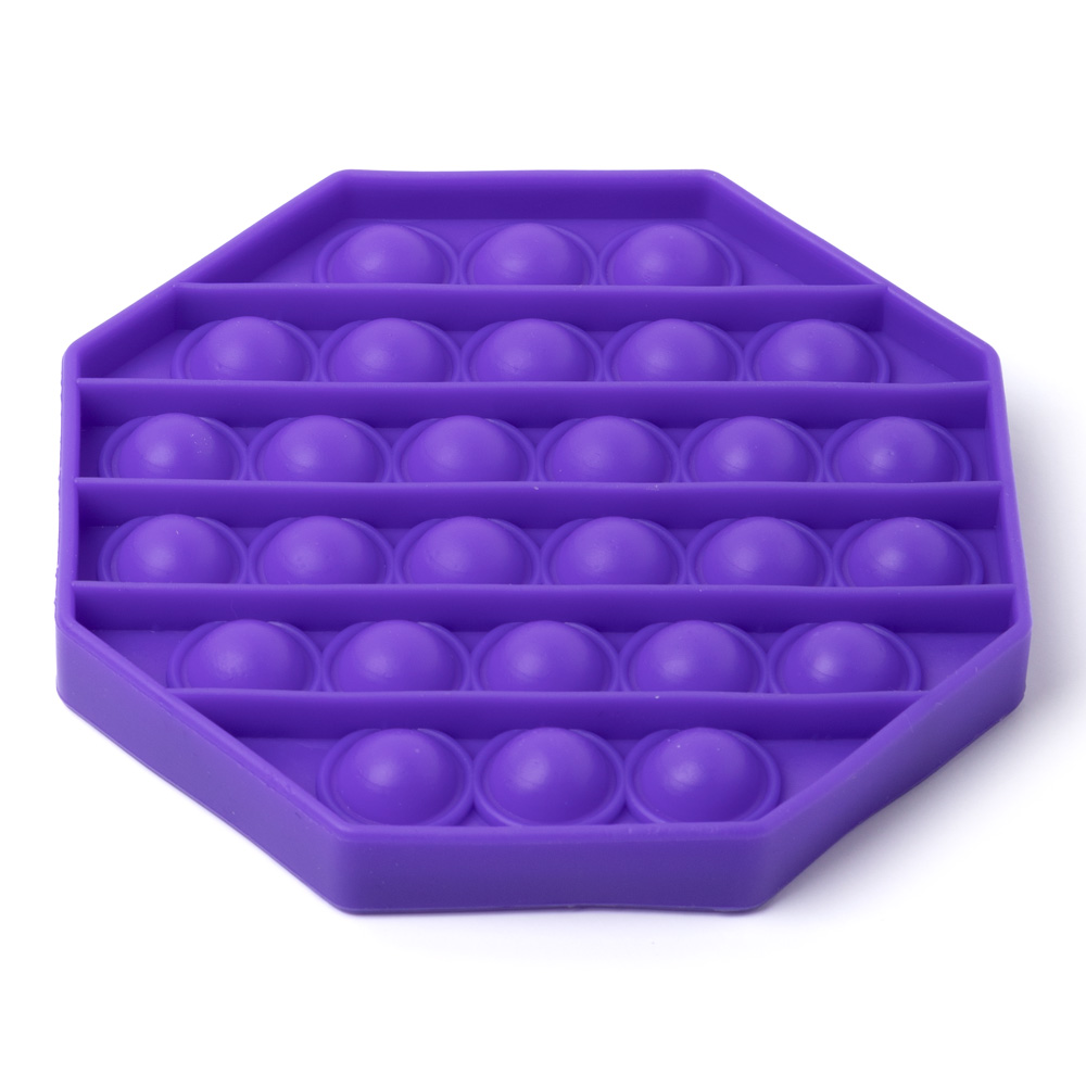 Peter's - Pop It Octagon Fidget Purple | Peter's of Kensington