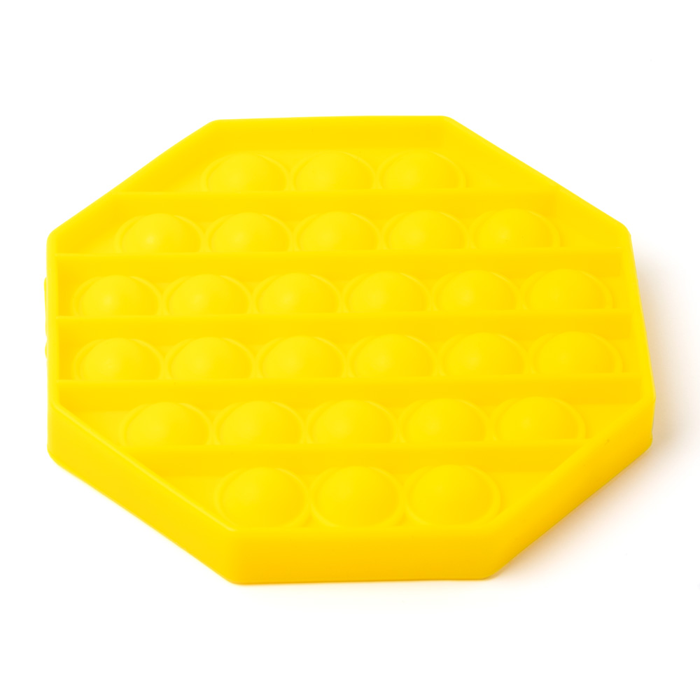 Peter's - Pop It Octagon Fidget Yellow | Peter's of Kensington