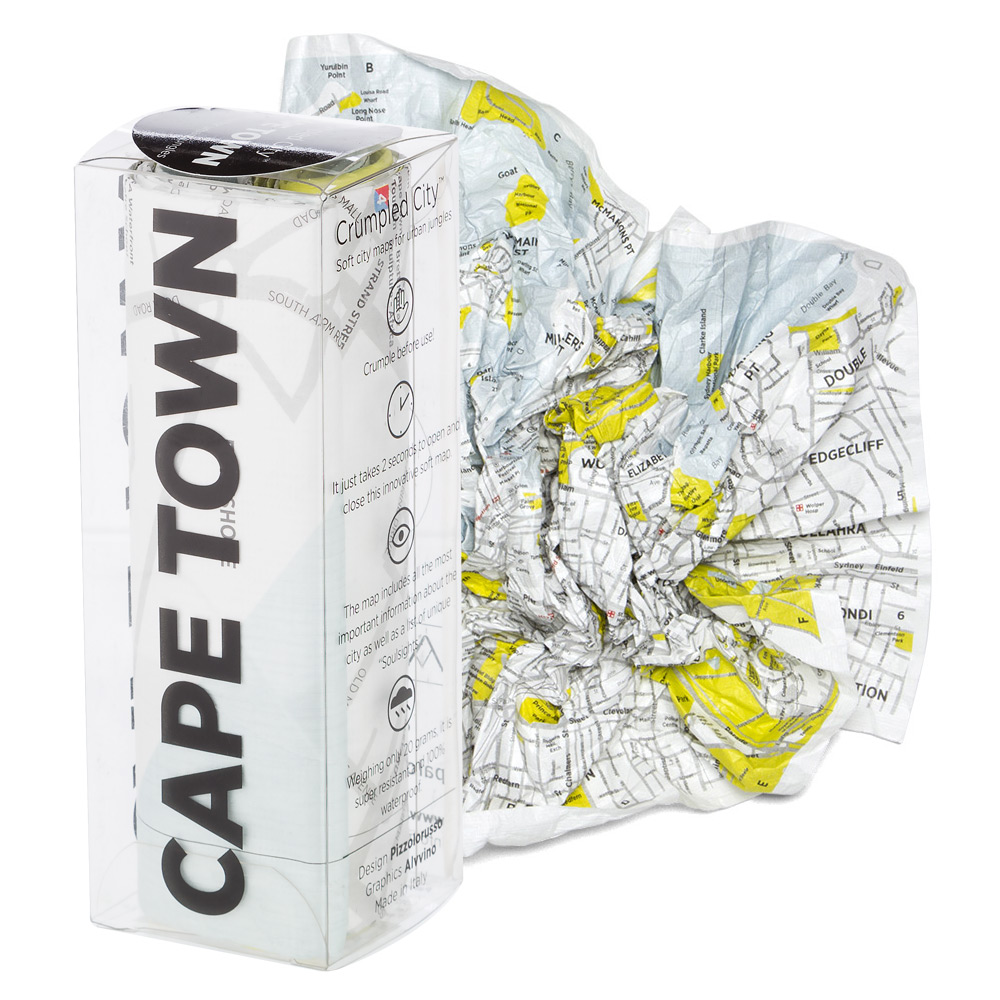 Palomar - Crumpled City Map Cape Town | Peter's of Kensington