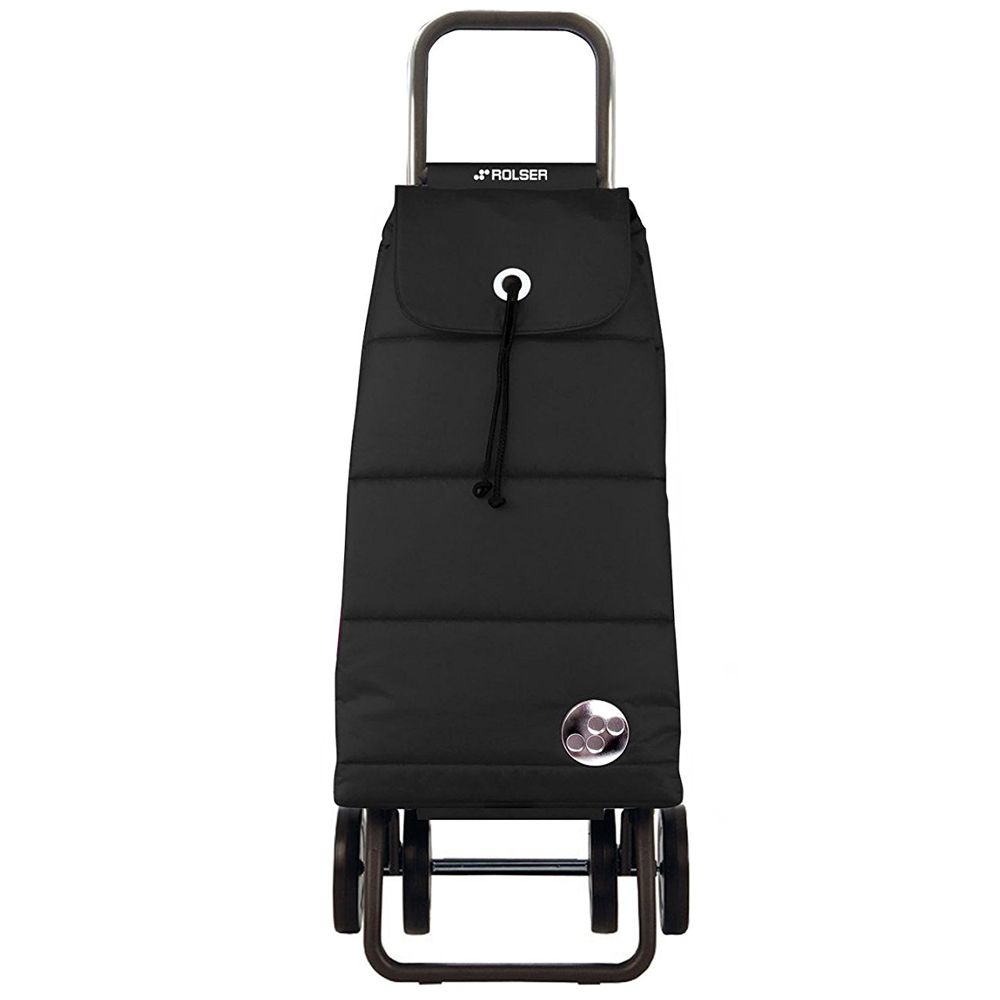 Rolser - Pack Polar Logic Shopping Trolley Black | Peter's of Kensington