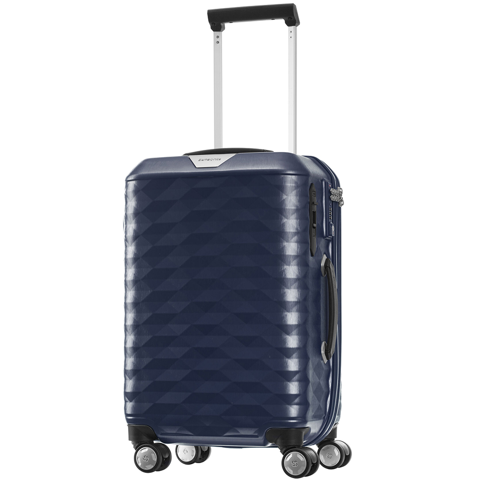 Samsonite - Polygon Wheelaboard Spinner Case Blue | Peter's of Kensington