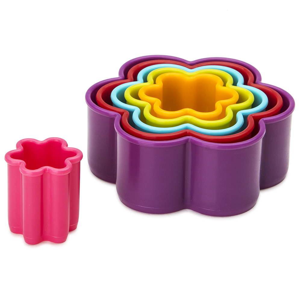 D Line - Flower Cookie Cutter Set 6pce | Peter's of Kensington