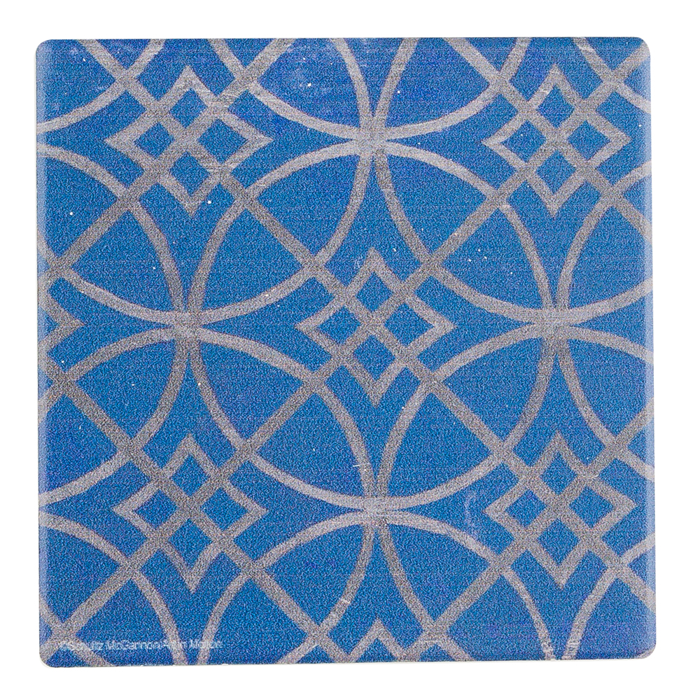 Thirstystone - Moroccan Tile IV Coaster Blue | Peter's of Kensington