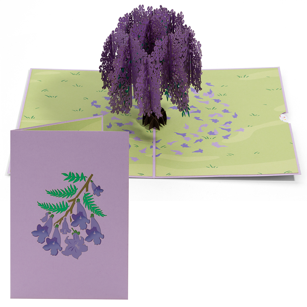 Colorpop - Jacaranda Tree Card | Peter's of Kensington