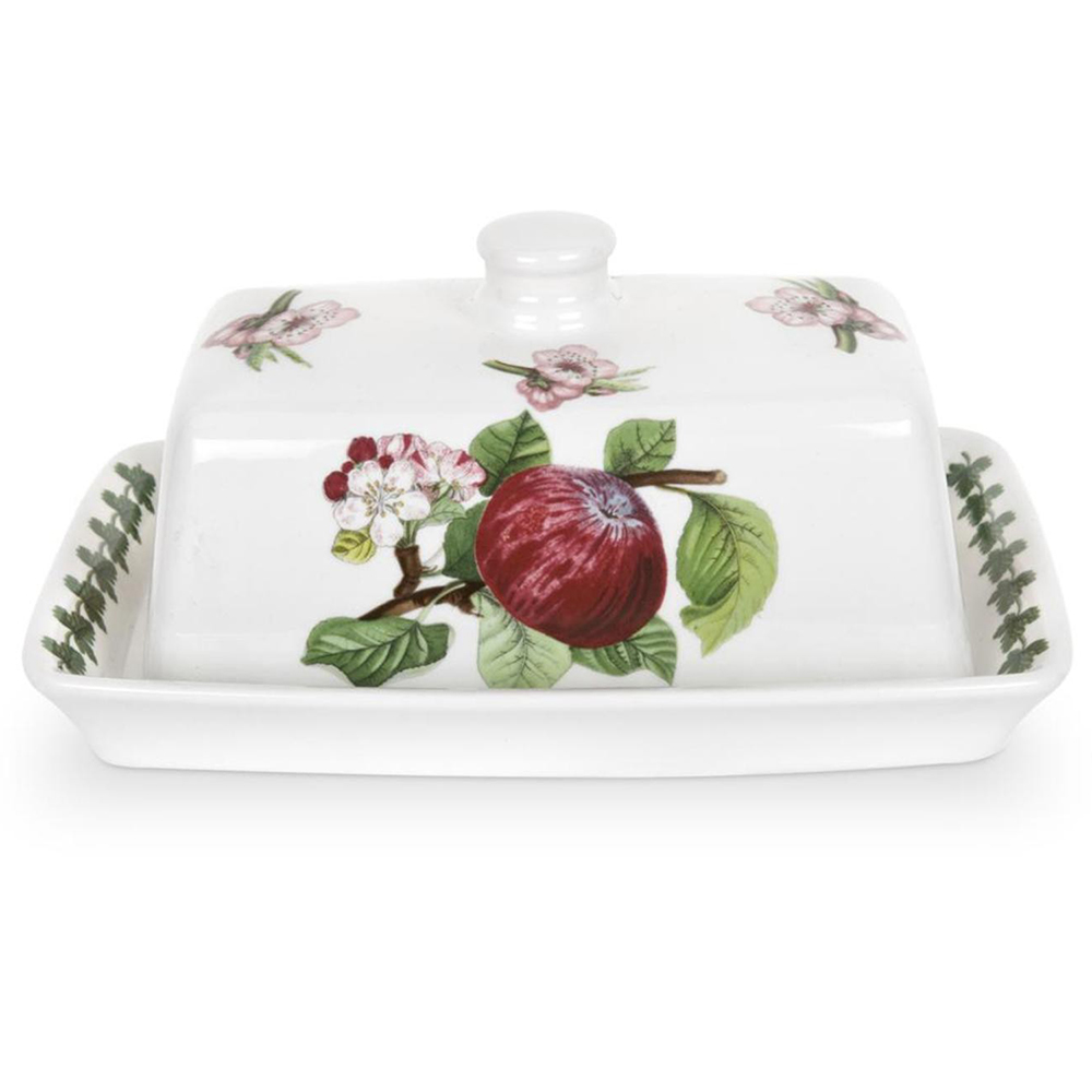 Portmeirion - Pomona Covered Butter Dish 18x12cm | Peter's of Kensington