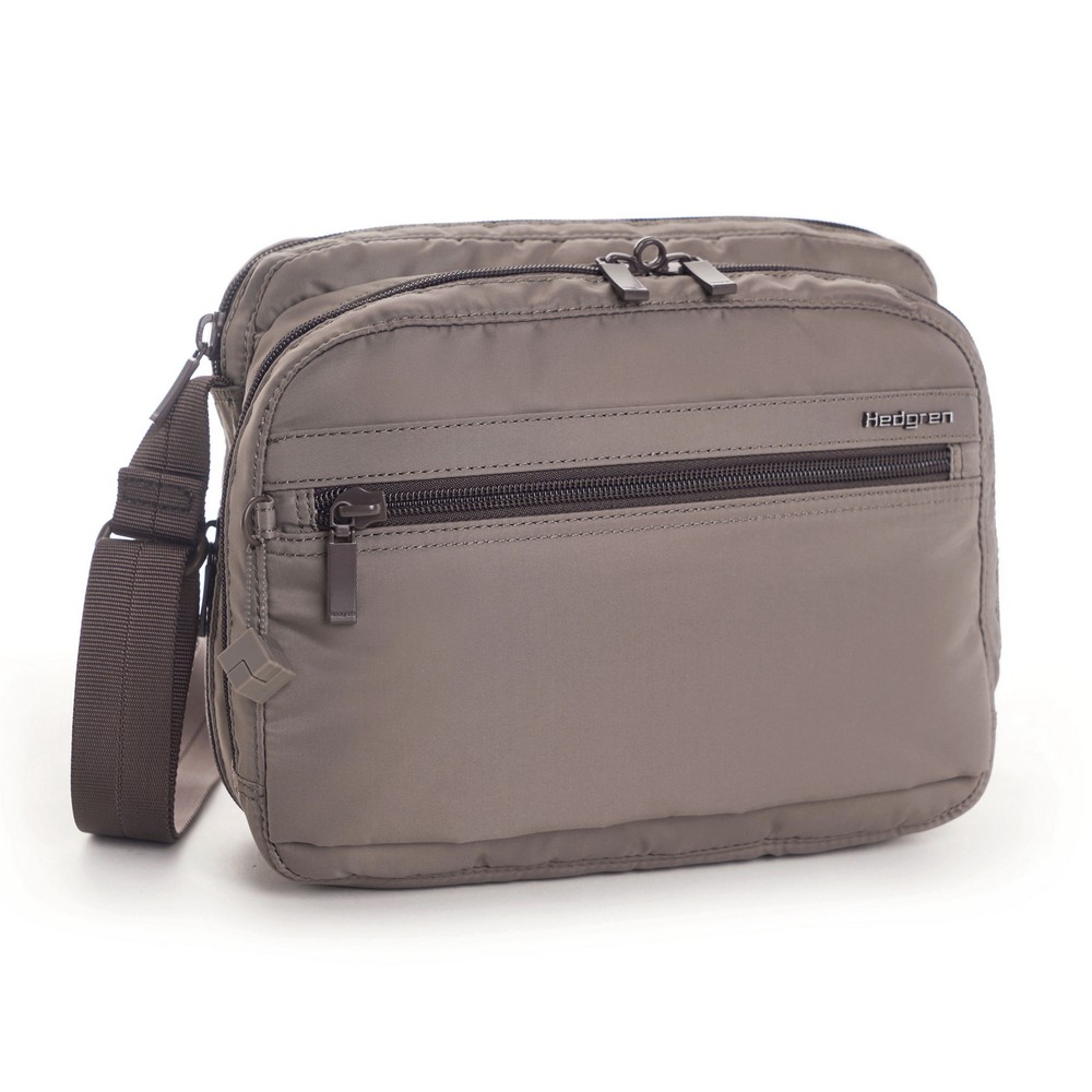 Hedgren - Inner City Metro Shoulder Bag Sepia | Peter's of Kensington