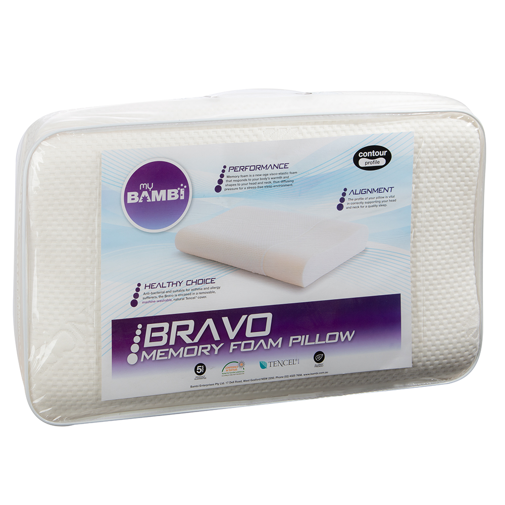 Bambi - Bravo Memory Foam Pillow | Peter's of Kensington