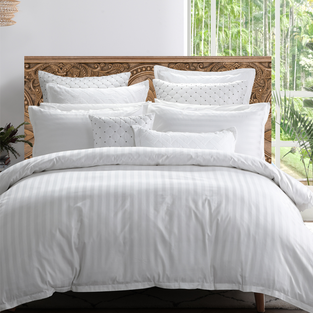 Private Collection - Normandy 1000TC Sheet Set White Queen | Peter's of ...