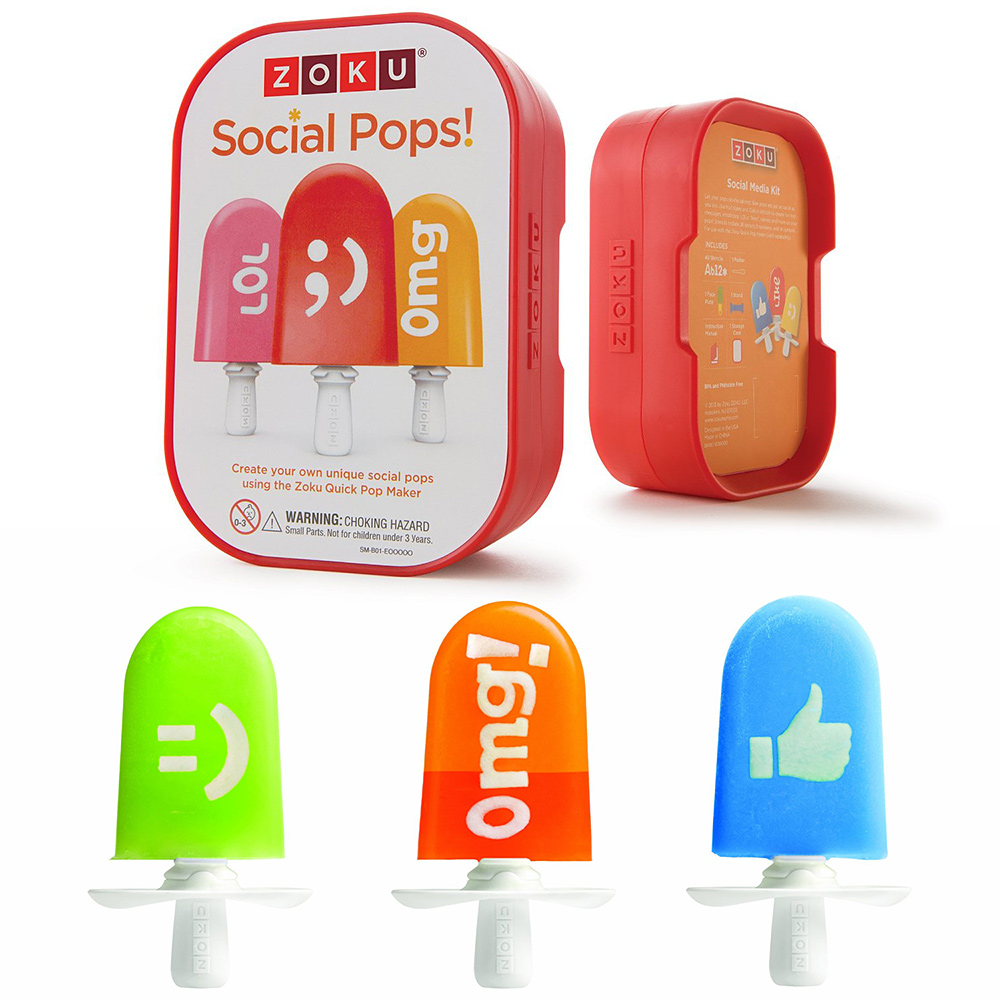 Zoku - Social Pop Ice Block Decorating Kit | Peter's of Kensington