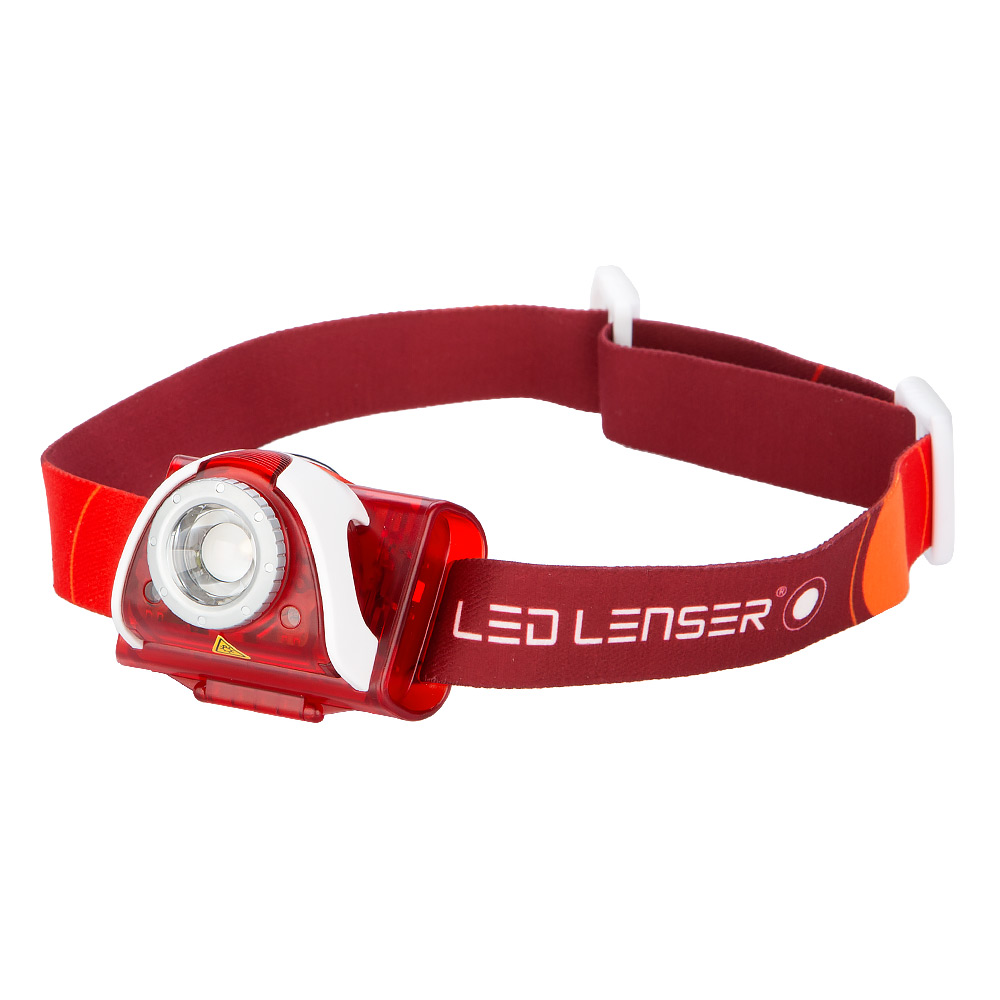 Led Lenser - SEO 5 Headlamp Red | Peter's of Kensington