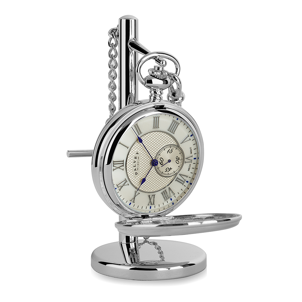 Dalvey - Full Hunter Pocket Watch & Stand Set | Peter's of Kensington
