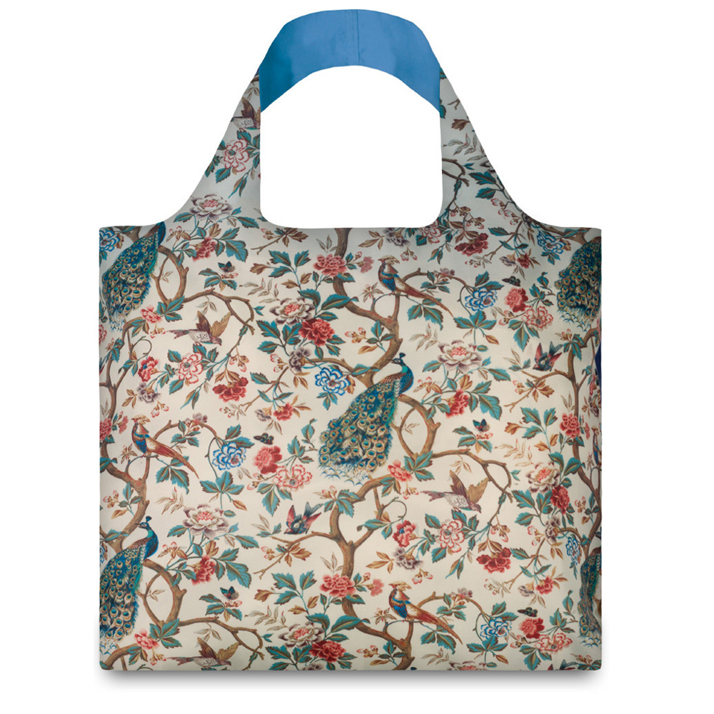 LOQI - Museum Collection Peacocks and Peonies Reusable Bag | Peter's of ...