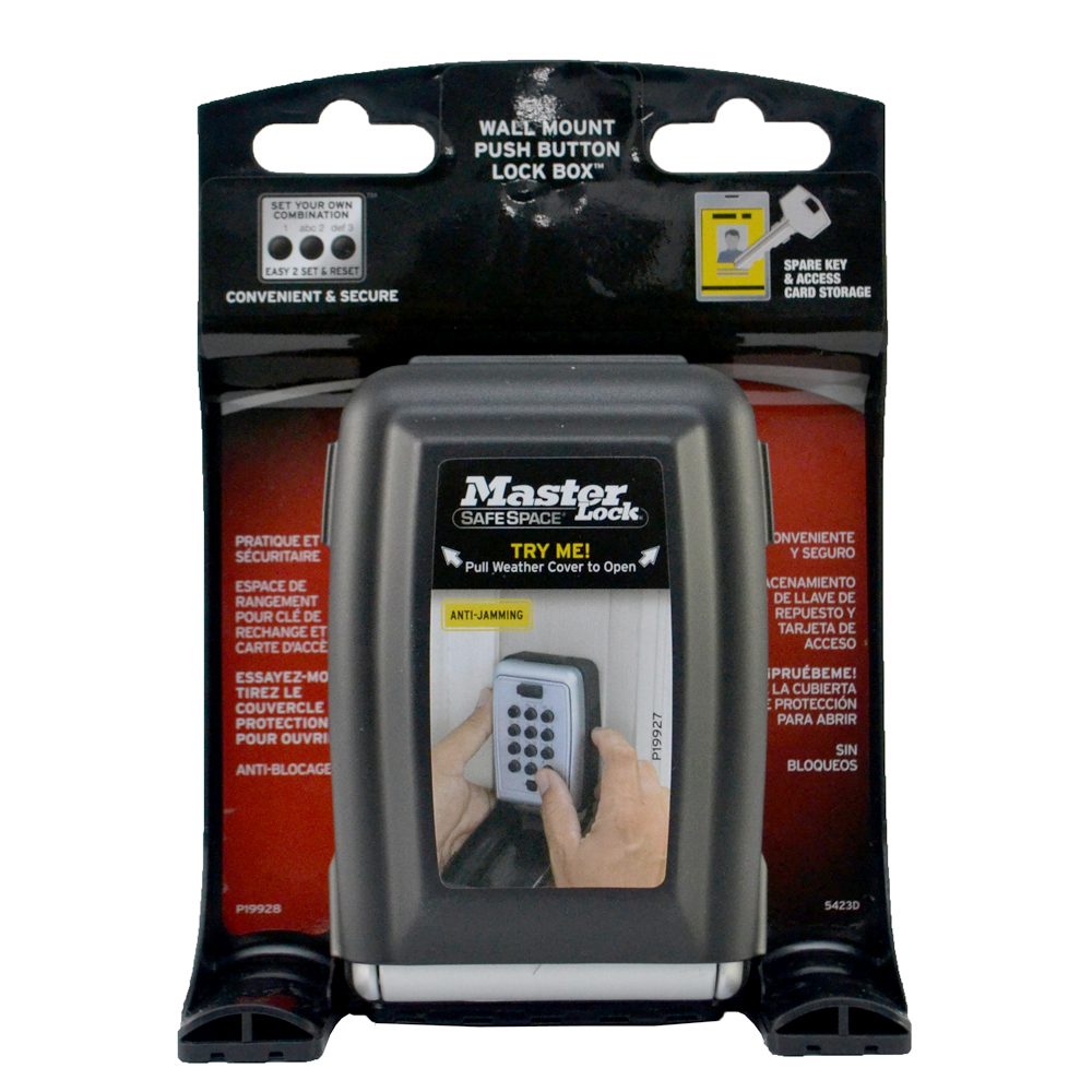 Master Lock - Wall Mount Push Button Lock Box | Peter's of Kensington