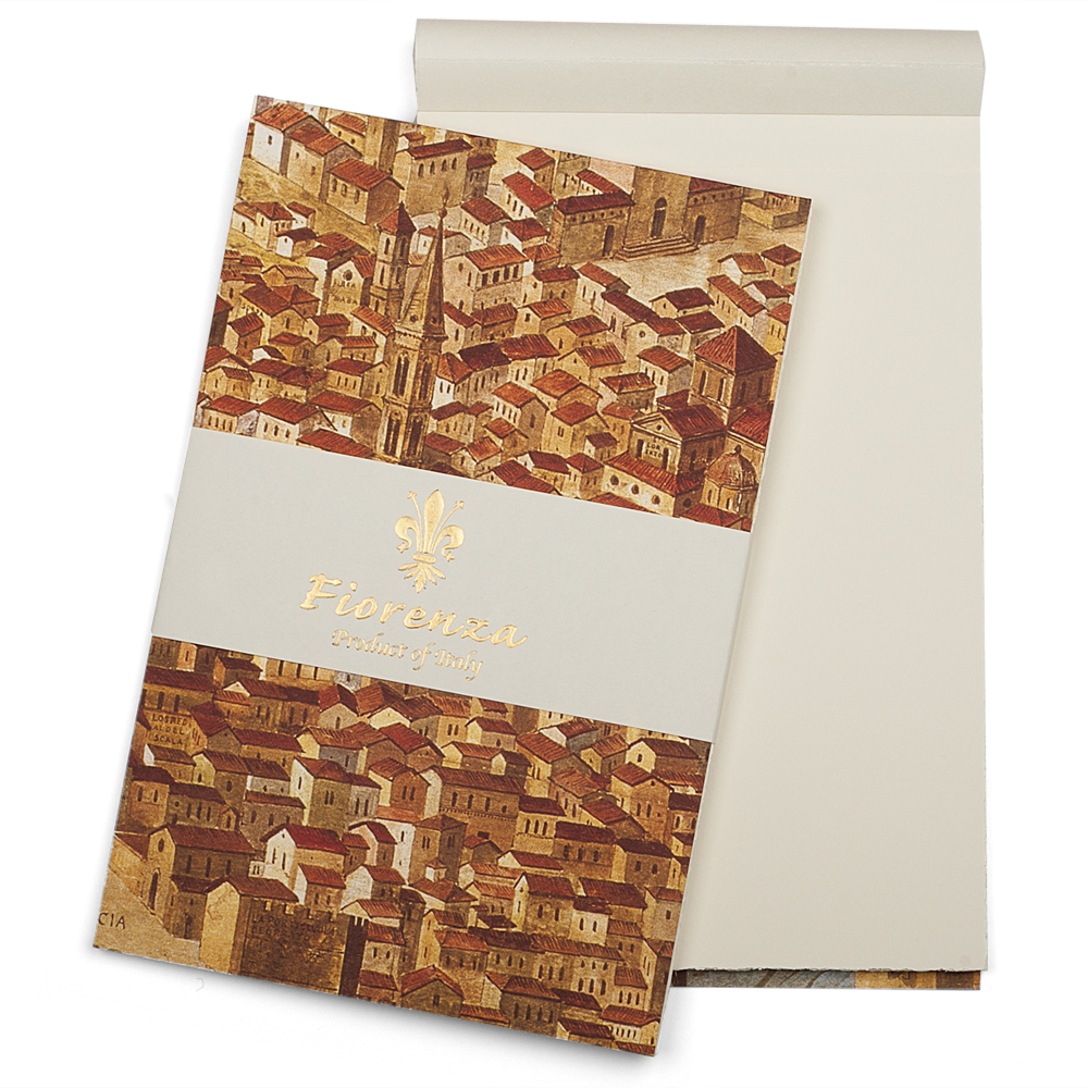 Fiorenza - Cream Paper A5 Writing Pad | Peter's of Kensington