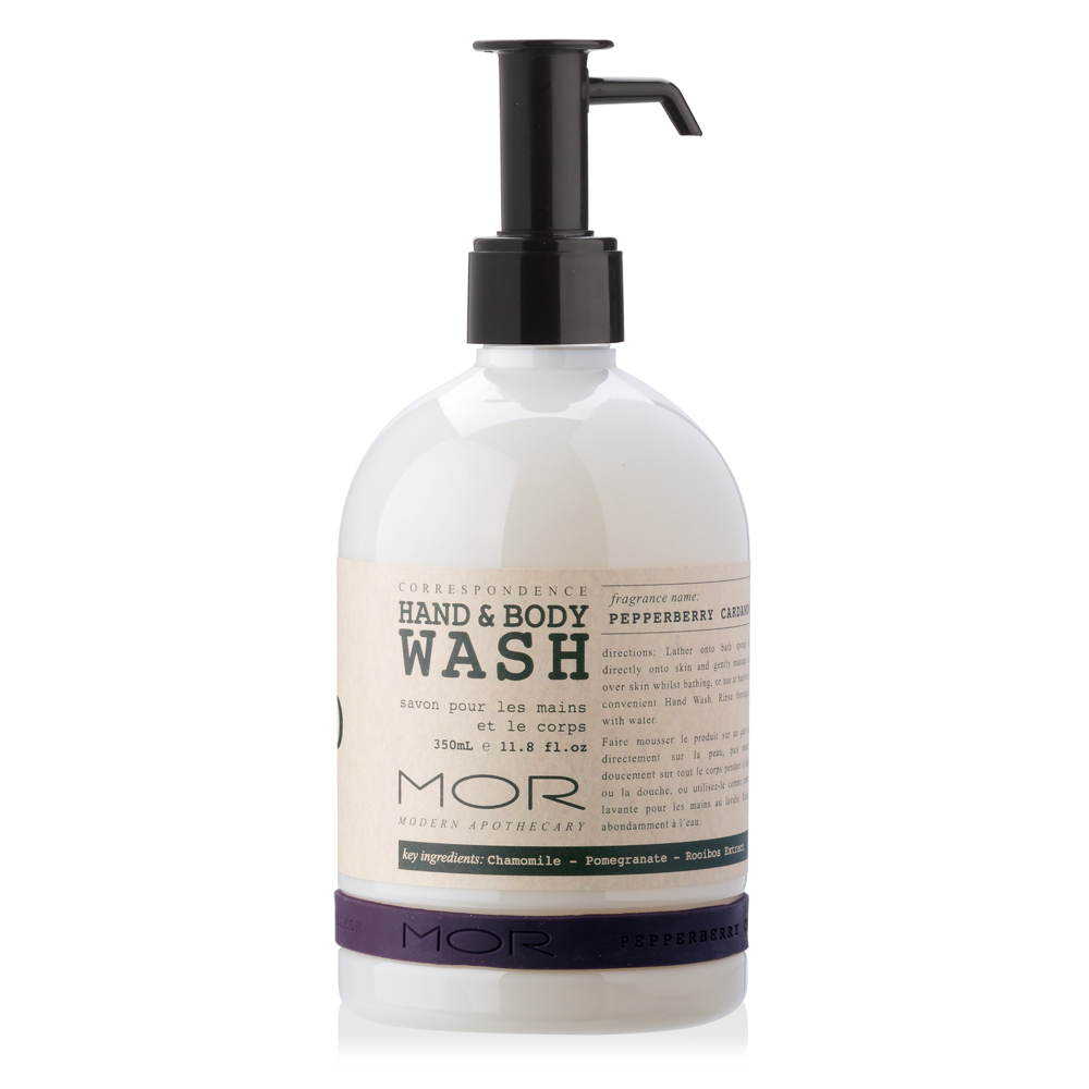 Mor - Correspondence Pepperberry Cardamom Hand & Body Wash | Peter's of ...