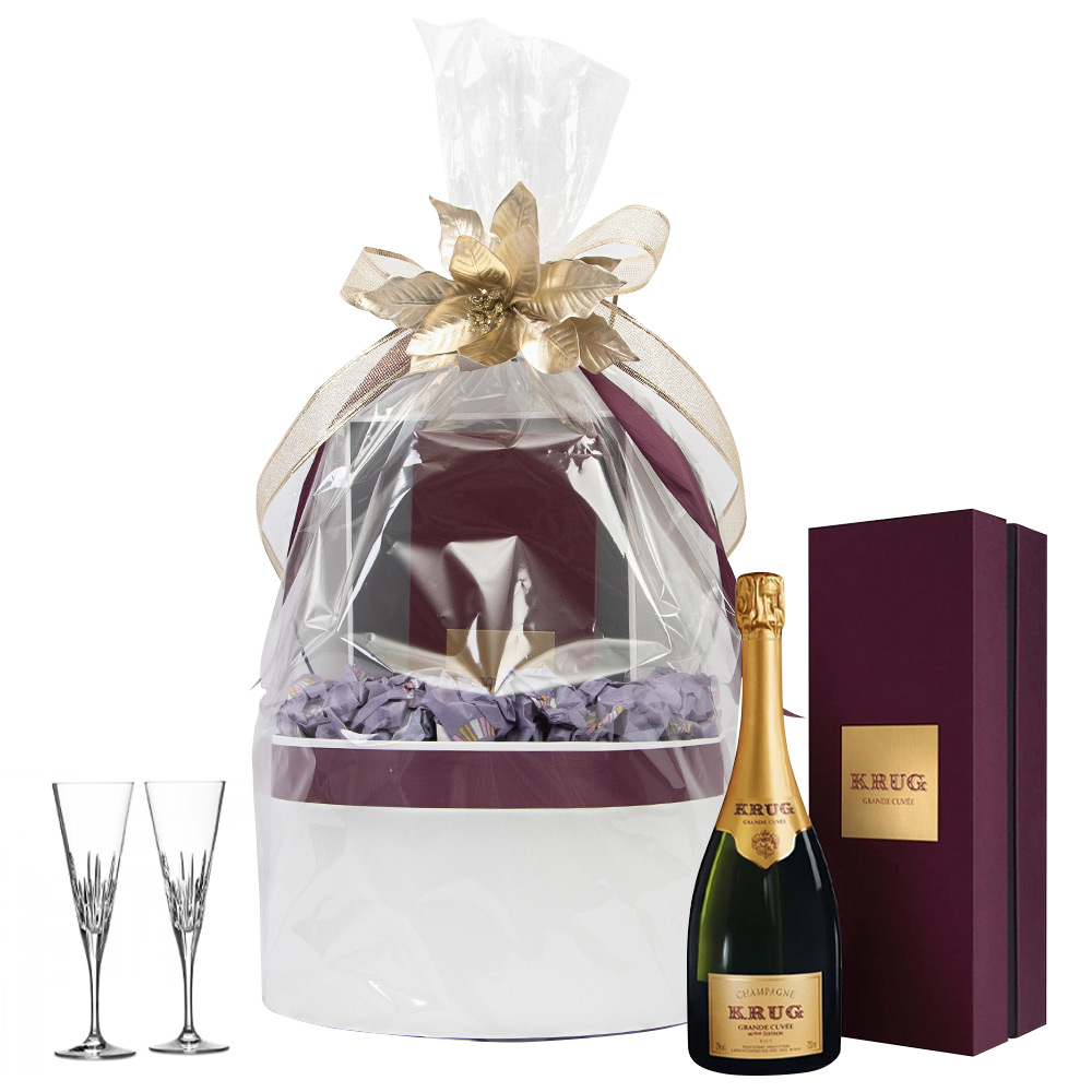Peter's Hampers - Chairman's Krug Hamper 2pce | Peter's of Kensington