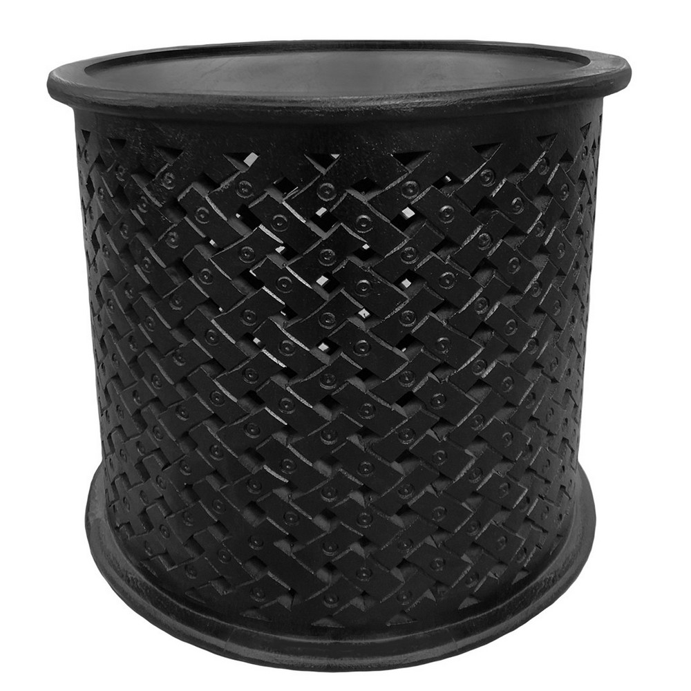 Canvas & Sasson - Pavillion Side Table Charcoal | Peter's of Kensington